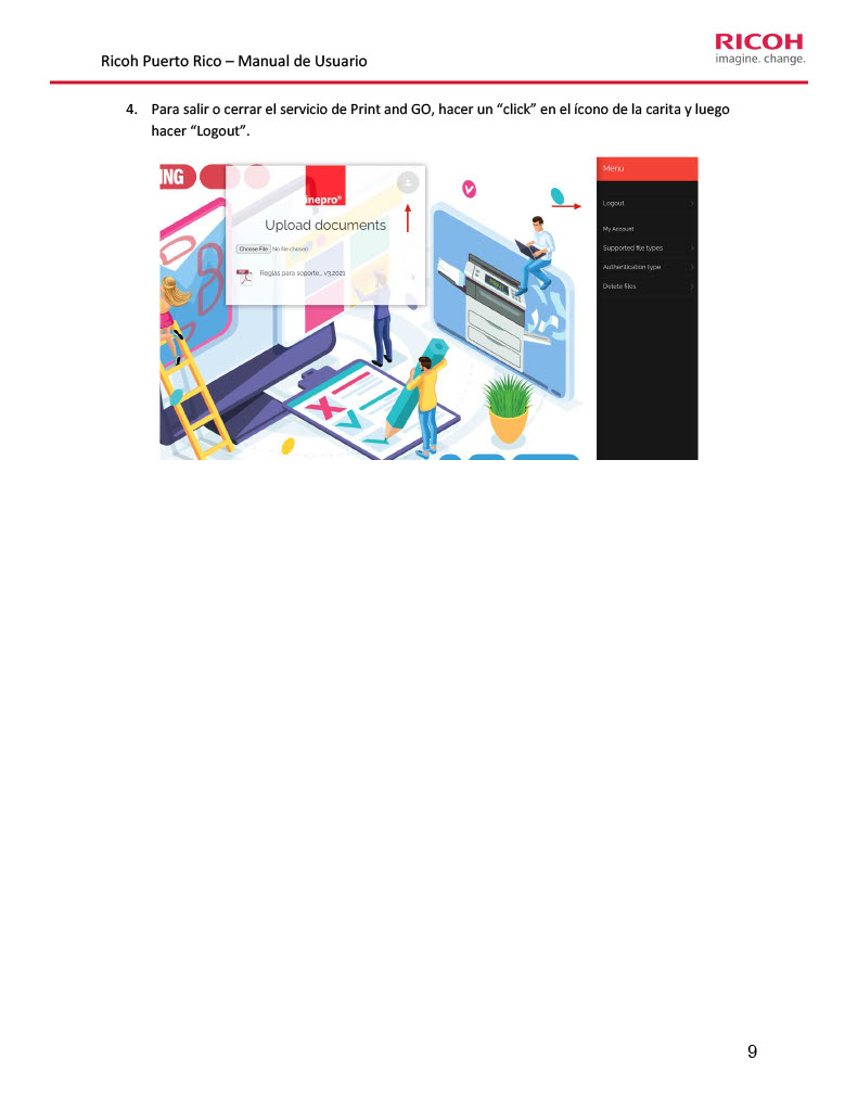 Manual de Sistema de Impresión Inepro | Biblioteca UAGM